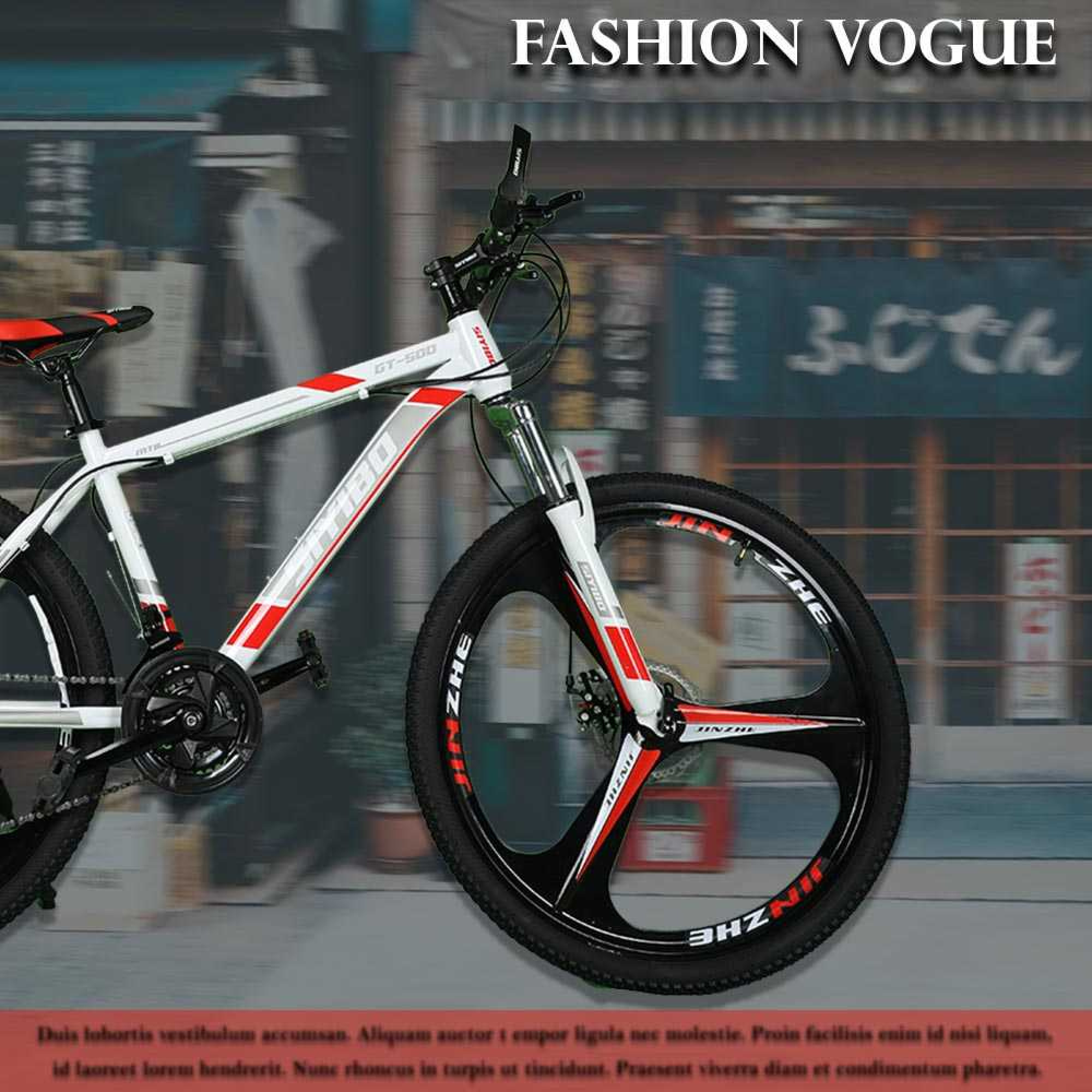 MTB Cycle with Gear, Steel Body, Shimano Gears- Enjoy the ride