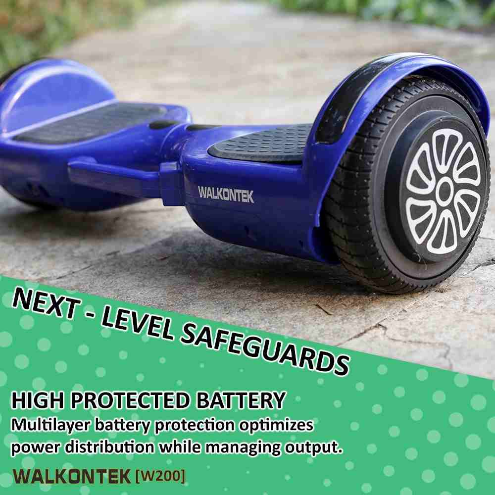 6.5″ Inch Smart Intelligent Hoverboard, Self Balancing Electric Scooter ...