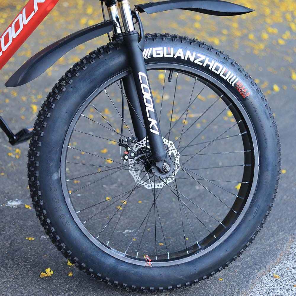 Fat Tyre Cycle SS026 Shimano Gears 21 Speed Dual Disc Brakes For Adults